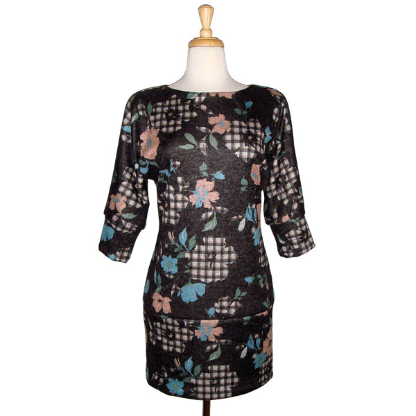 Dania Tunic - Plaid Floral - Sale – Desserts and Skirts