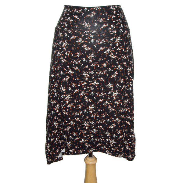 Midi Skirt - Rust Floral - Sale – Desserts and Skirts